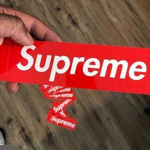 Supreme | Other | Authentic Supreme Stickers | Poshmark